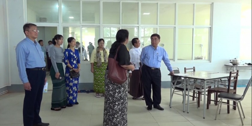 Academic Tour: Visit to Yangon University and basic Education schools | Myanmar International TV